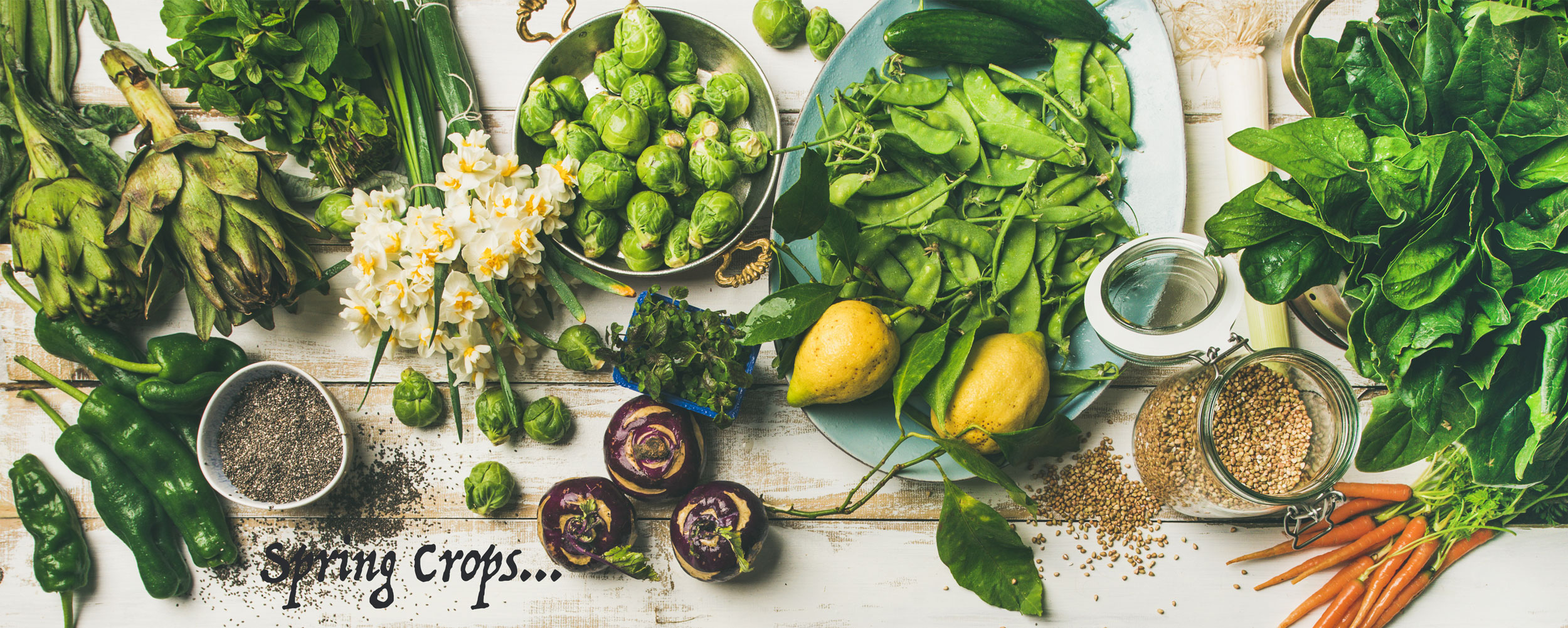 Healthy Eating Habits. Spring Foods. Develop new relationship with food.